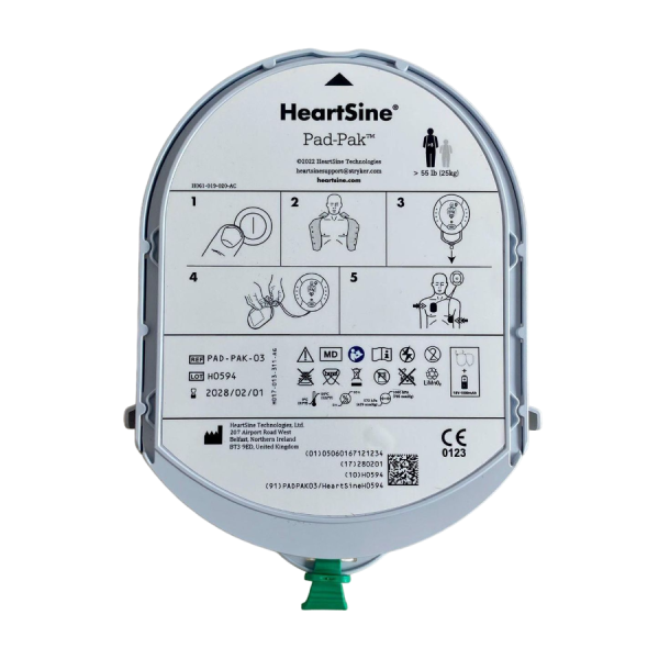 HeartSine Samaritan Adult PAD-Pak-03 for AED 350P, 360P & 500P *ON ...