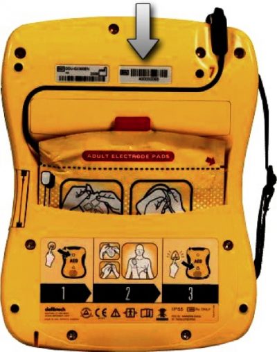 Defibtech Lifeline VIEW Semi-Auto AED with 4-Year Battery Package (6DCF ...
