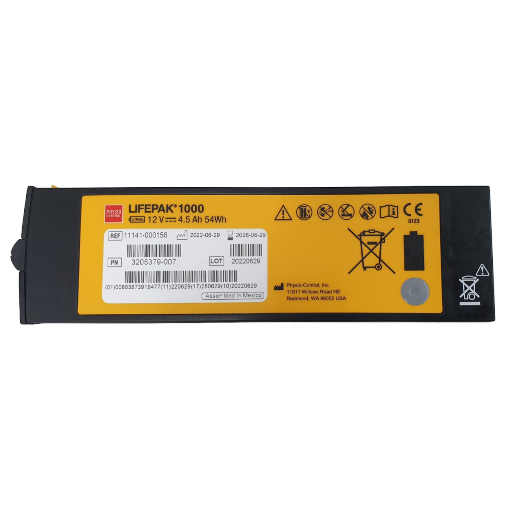 Physio-Control LifePak 1000 AED Battery (LP-1000-BAT)